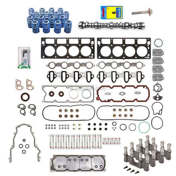 2007-2013 Silverado Chevy 5.3 AFM DOD Delete Kit Camshaft 3-Bolt Gaske ...