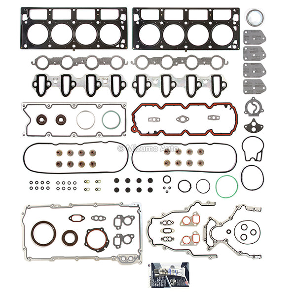 Complete AFM Delete Kit Chevy GM 5.3L Camshaft 3-Bolts Gaskets Lifter ...