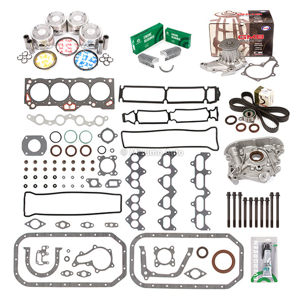 Engine Rebuild Kit Fit 88-89 Toyota MR2 Corolla GTS Geo Prizm 1.6L DOHC ...