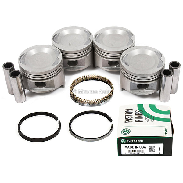 Pistons w/ Rings fit Mazda B2200 F2 2.2L SOHCs – Mizumo Auto