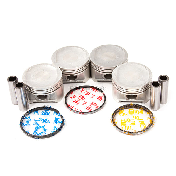 Overhaul Engine Rebuild Kit Fit 01-05 Honda Civic EX HX VTEC 1.7 D17A2 ...