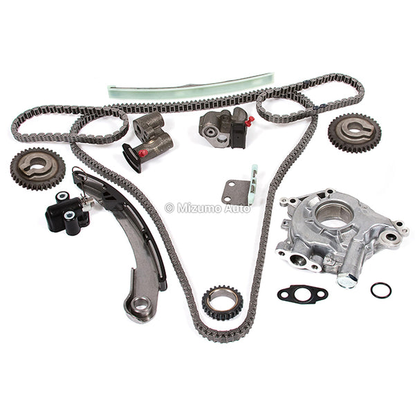 Timing Chain Kit Oil Pump Fit Nissan Altima Maxima Quest 3.5 DOHC VQ35 ...