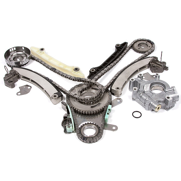 Timing Chain Kit Oil Pump Fit 04-07 Jeep Liberty Dodge Ram 1500 Durango ...